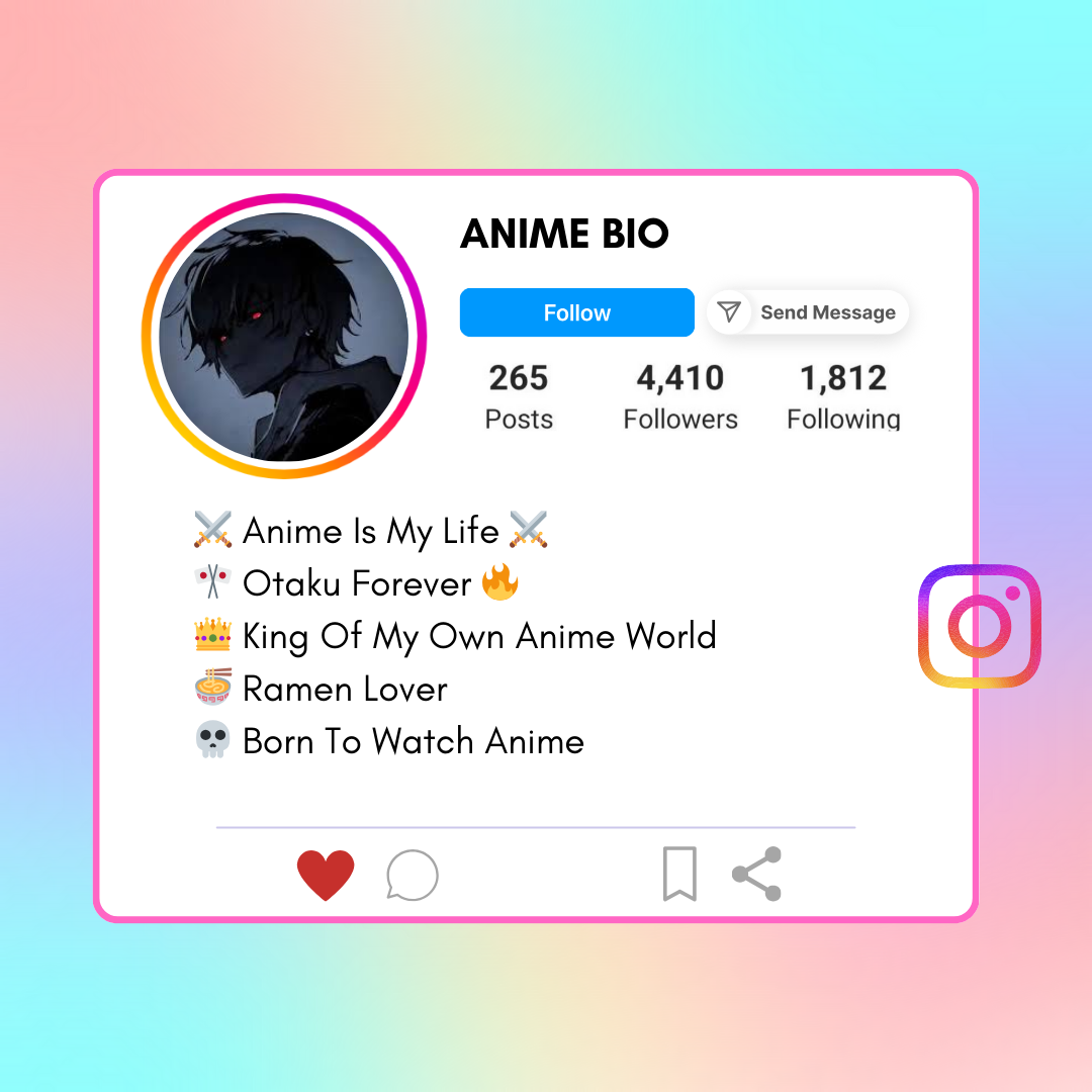 400+ Best Cool Anime Bio Ideas for True Otaku Fans