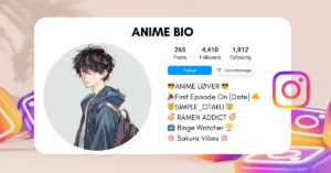 400+ Best Cool Anime Bio Ideas for True Otaku Fans