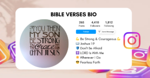 250+ Best Bible Verses for Instagram | Christian Bio Ideas