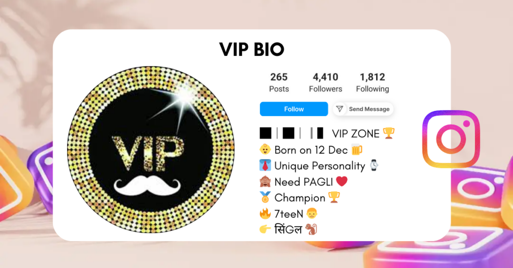 250+ Best VIP Instagram Bio for Boys & Girls | Exclusive Ideas